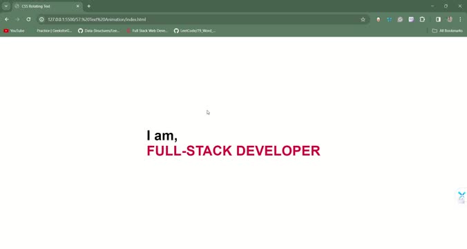 Rotating Text Animation Using HTML and CSS. GitHub: https://lnkd.in ... Rotating Text Animation Using HTML and CSS. GitHub: https://lnkd.in ...