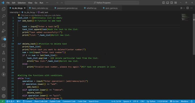 Arsh Malek on LinkedIn: #internship #pythonprogramming #codeway Arsh Malek on LinkedIn: #internship #pythonprogramming #codeway