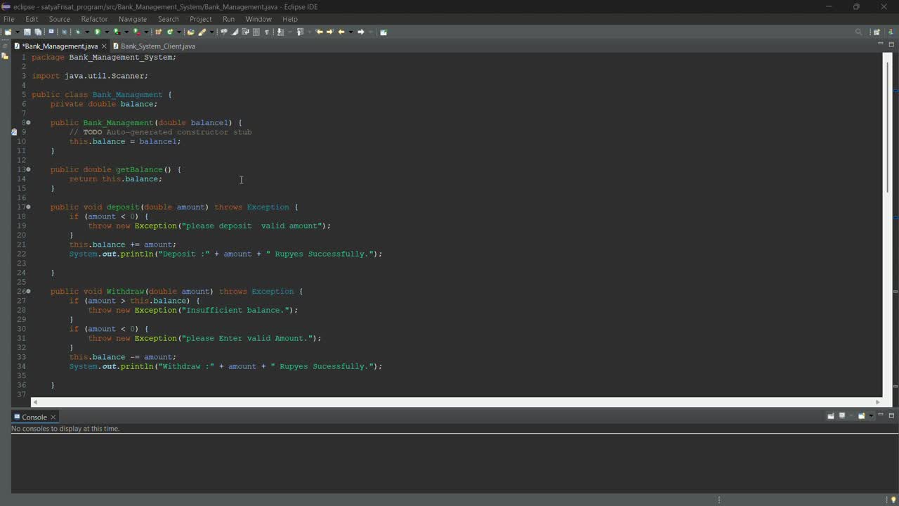 Satyaprakash Roy on LinkedIn: #java #bankingsystem #simplification # ... Satyaprakash Roy on LinkedIn: #java #bankingsystem #simplification # ...