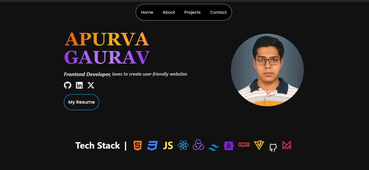 Apurva Gaurav on LinkedIn: #portfolio #reactjs #tailwindcss # ... Apurva Gaurav on LinkedIn: #portfolio #reactjs #tailwindcss # ...
