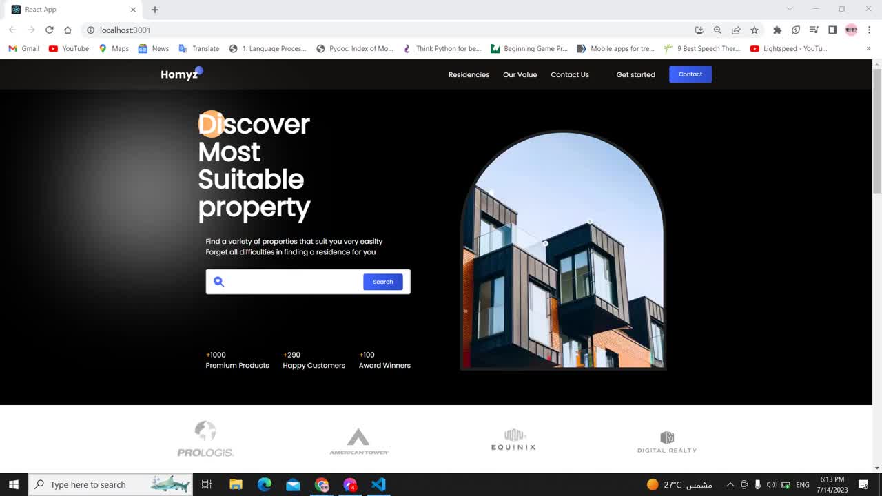 Habiba Mohammad on LinkedIn: #reactjs #landingpage #react Habiba Mohammad on LinkedIn: #reactjs #landingpage #react