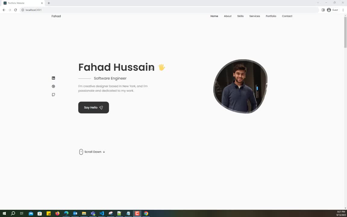 Fahad Hussain on LinkedIn: #github #react #reactjs #portfoliowebsite # ... Fahad Hussain on LinkedIn: #github #react #reactjs #portfoliowebsite # ...