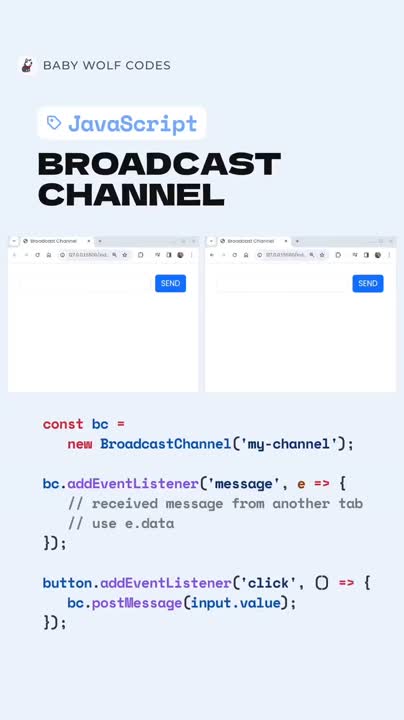 Abdul Rafey on LinkedIn: 🗨️ Communicate between different tabs of same ... Abdul Rafey on LinkedIn: 🗨️ Communicate between different tabs of same ...