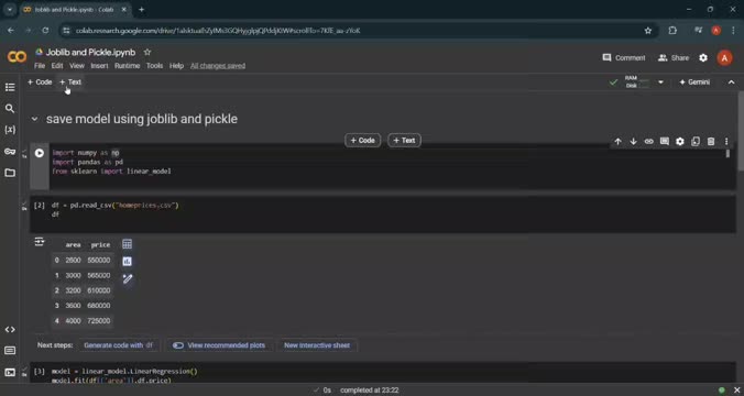 Mohammad Sameer Ansari on LinkedIn: Topic : Save model using joblib and ... Mohammad Sameer Ansari on LinkedIn: Topic : Save model using joblib and ...