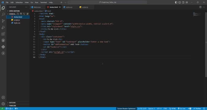 Sameer Kumar Maurya on LinkedIn: #task #codecasa #codecasa #internship ... Sameer Kumar Maurya on LinkedIn: #task #codecasa #codecasa #internship ...