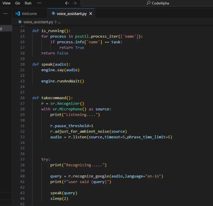 Hamza Meer on LinkedIn: #python #voiceassistant #ai #machinelearning # ... Hamza Meer on LinkedIn: #python #voiceassistant #ai #machinelearning # ...
