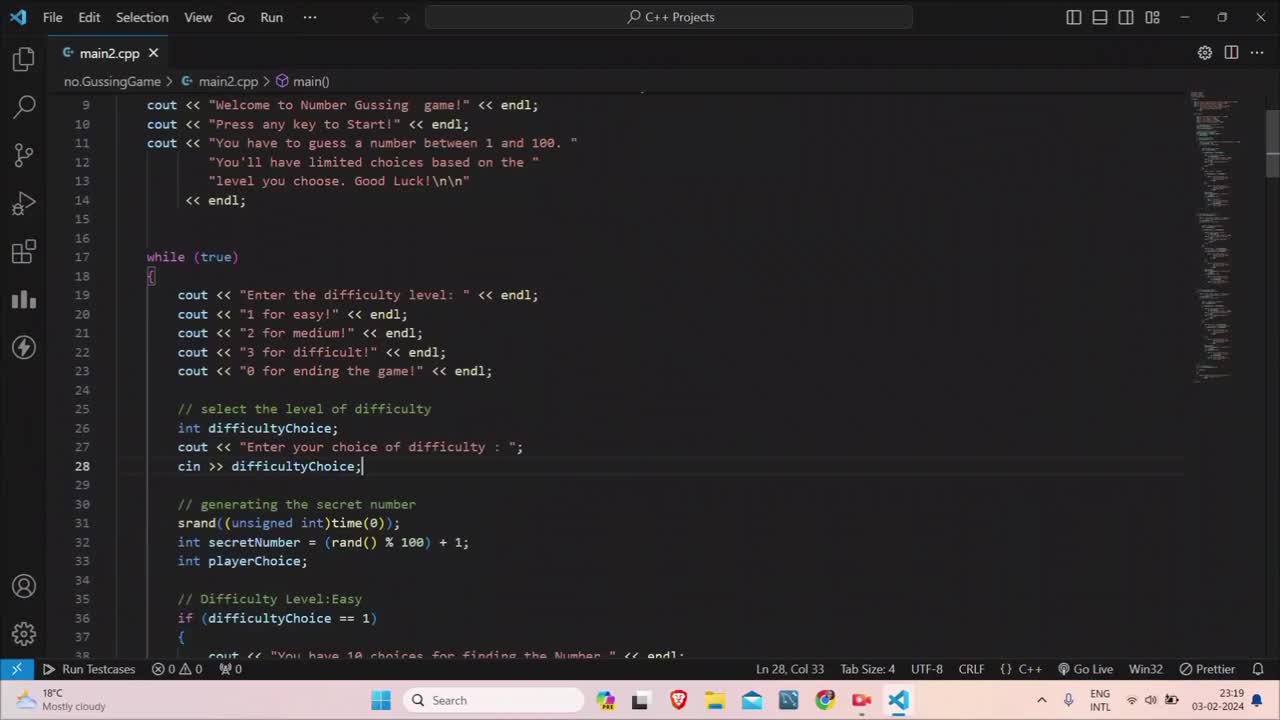Aditi . on LinkedIn: #cplusplus #codingadventure Aditi . on LinkedIn: #cplusplus #codingadventure