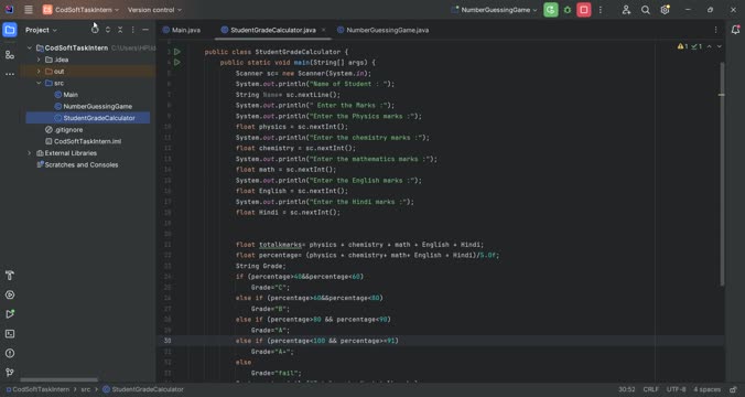 Neelam Sarathe on LinkedIn: #javaprogramming #codsoft Neelam Sarathe on LinkedIn: #javaprogramming #codsoft