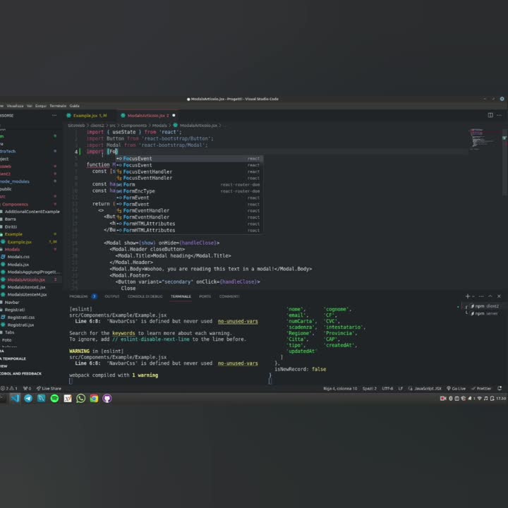 Domenico Giannone on LinkedIn: #react #nodejs #express #sequelize Domenico Giannone on LinkedIn: #react #nodejs #express #sequelize