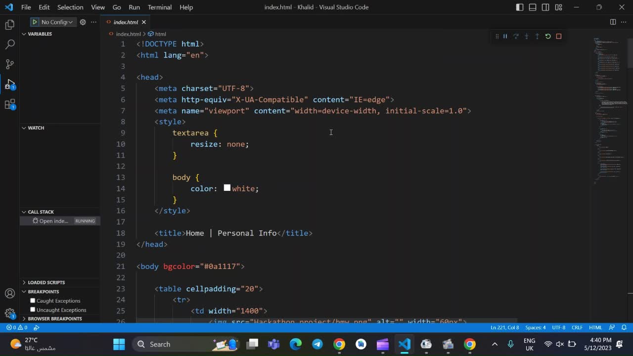 Khalid Gamal on LinkedIn: #html #project #frontend Khalid Gamal on LinkedIn: #html #project #frontend