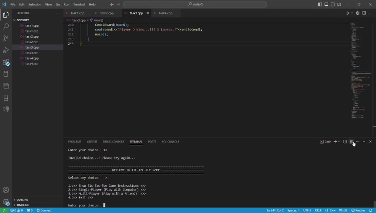 Anmol Choudhary on LinkedIn: #codsoft #codsoftinternship #cplusplus Anmol Choudhary on LinkedIn: #codsoft #codsoftinternship #cplusplus