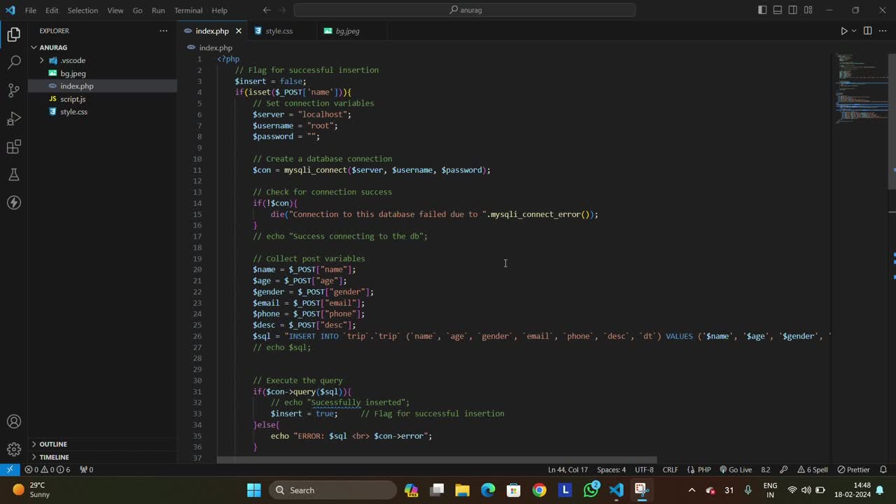 Anurag Mishra on LinkedIn: #php #webdevelopment #xampp # ... Anurag Mishra on LinkedIn: #php #webdevelopment #xampp # ...
