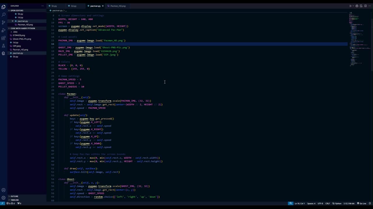 Nishant Kumawat on LinkedIn: #python #coding #pacman #tutorial Nishant Kumawat on LinkedIn: #python #coding #pacman #tutorial