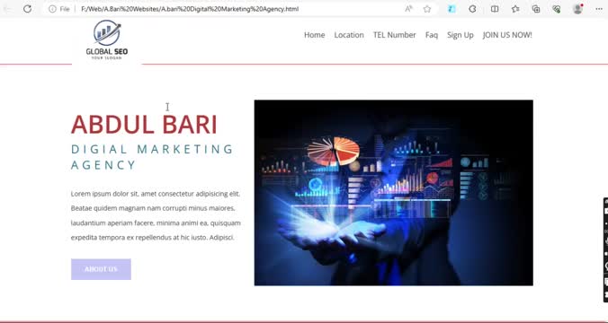 QuanTec AI (Pvt. Ltd.) on LinkedIn: #html #css #webdesigning QuanTec AI (Pvt. Ltd.) on LinkedIn: #html #css #webdesigning