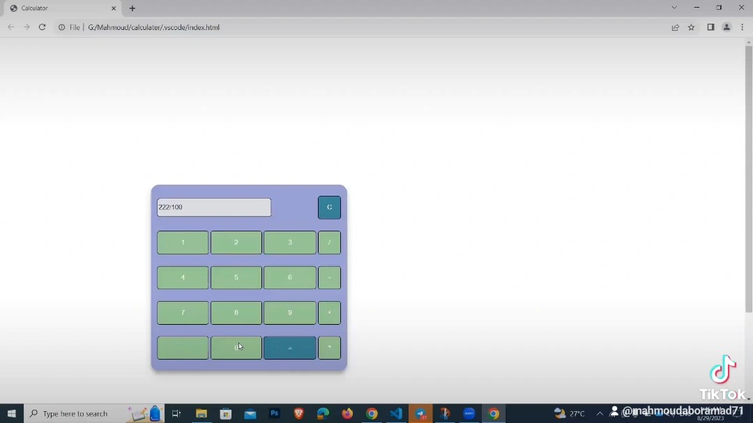 Mahmoud Mohamed Mahmoud Ramadan on LinkedIn: My second project By html ... Mahmoud Mohamed Mahmoud Ramadan on LinkedIn: My second project By html ...