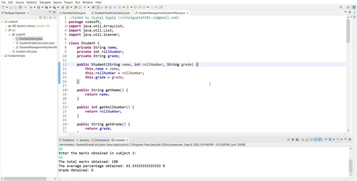 Vishal Gupta on LinkedIn: #connections #codsoft #javaprogramming # ... Vishal Gupta on LinkedIn: #connections #codsoft #javaprogramming # ...