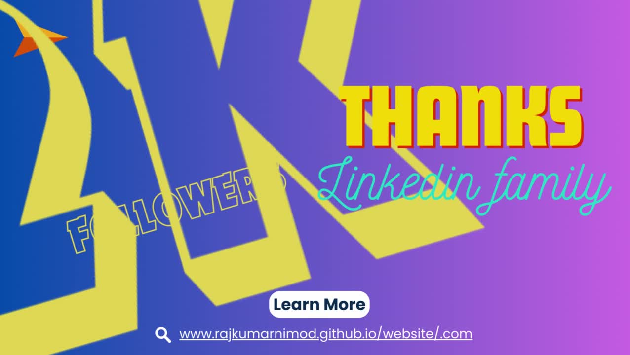 Rajkumar nimod on LinkedIn: #milestonecelebration #thankyou # ... Rajkumar nimod on LinkedIn: #milestonecelebration #thankyou # ...