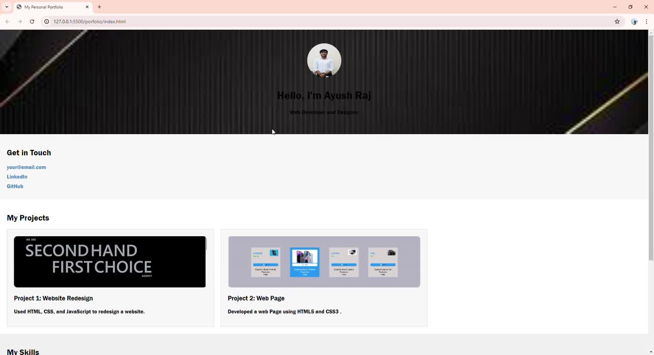 Ayush Raj on LinkedIn: #webdevelopment #html #css #javascript # ... Ayush Raj on LinkedIn: #webdevelopment #html #css #javascript # ...