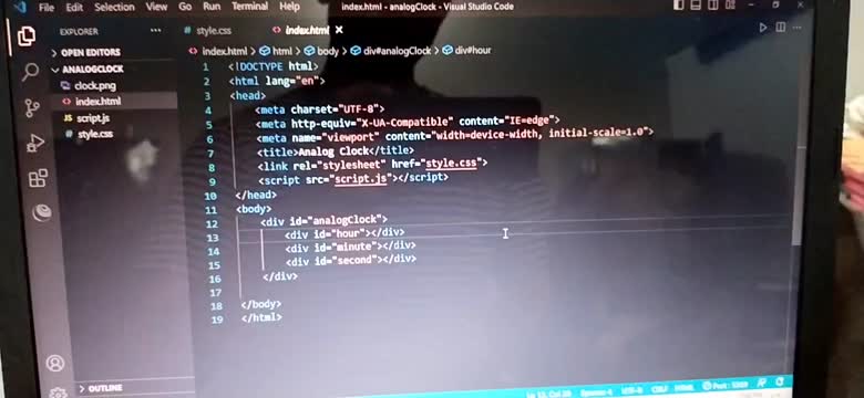 Mohit Bajaj on LinkedIn: Analog clock using HTML, CSS & javascript Mohit Bajaj on LinkedIn: Analog clock using HTML, CSS & javascript