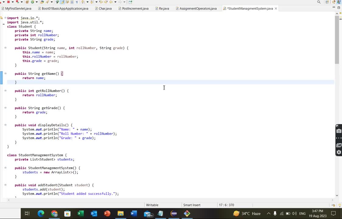 Mohamad Kaif on LinkedIn: #internship2023 #javaprogramming #codesoft Mohamad Kaif on LinkedIn: #internship2023 #javaprogramming #codesoft