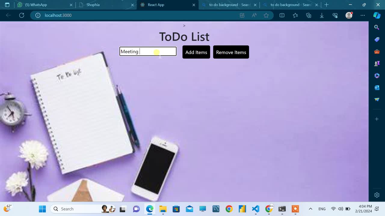 Maria Qibtiya on LinkedIn: #react #todolist #webdev Maria Qibtiya on LinkedIn: #react #todolist #webdev