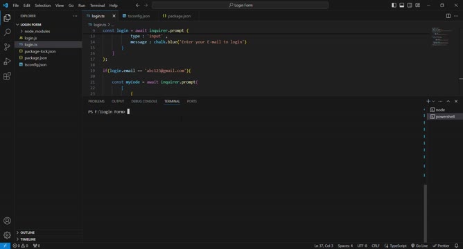 Ayesha Mehtab on LinkedIn: #typescript #programming #loginform # ... Ayesha Mehtab on LinkedIn: #typescript #programming #loginform # ...