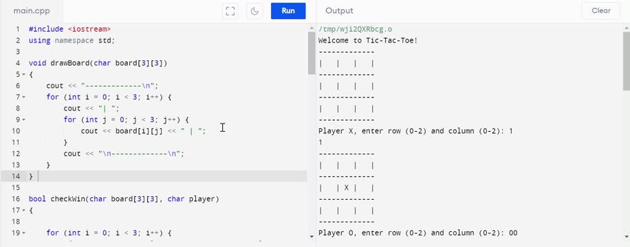 Yash Bhatkar on LinkedIn: #internship #tictactoe #cplusplus # ... Yash Bhatkar on LinkedIn: #internship #tictactoe #cplusplus # ...