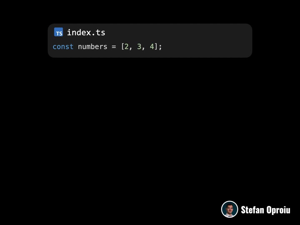 Stefan Oproiu on LinkedIn: #typescript #javascript Stefan Oproiu on LinkedIn: #typescript #javascript