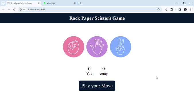 Launching Rock, Paper, Scissors game | Muhammad Minhal Arshad posted on ... Launching Rock, Paper, Scissors game | Muhammad Minhal Arshad posted on ...