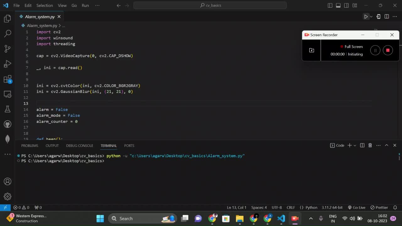 Aditya Agrawal on LinkedIn: #motiondetection #opencv #python # ... Aditya Agrawal on LinkedIn: #motiondetection #opencv #python # ...