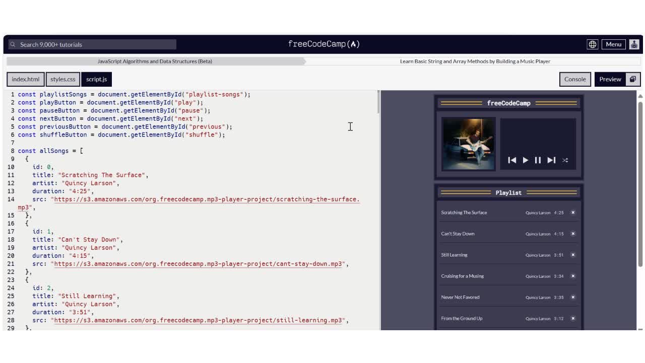 How to create a music player on freeCodeCamp | Emmanuel Isekusu posted ... How to create a music player on freeCodeCamp | Emmanuel Isekusu posted ...