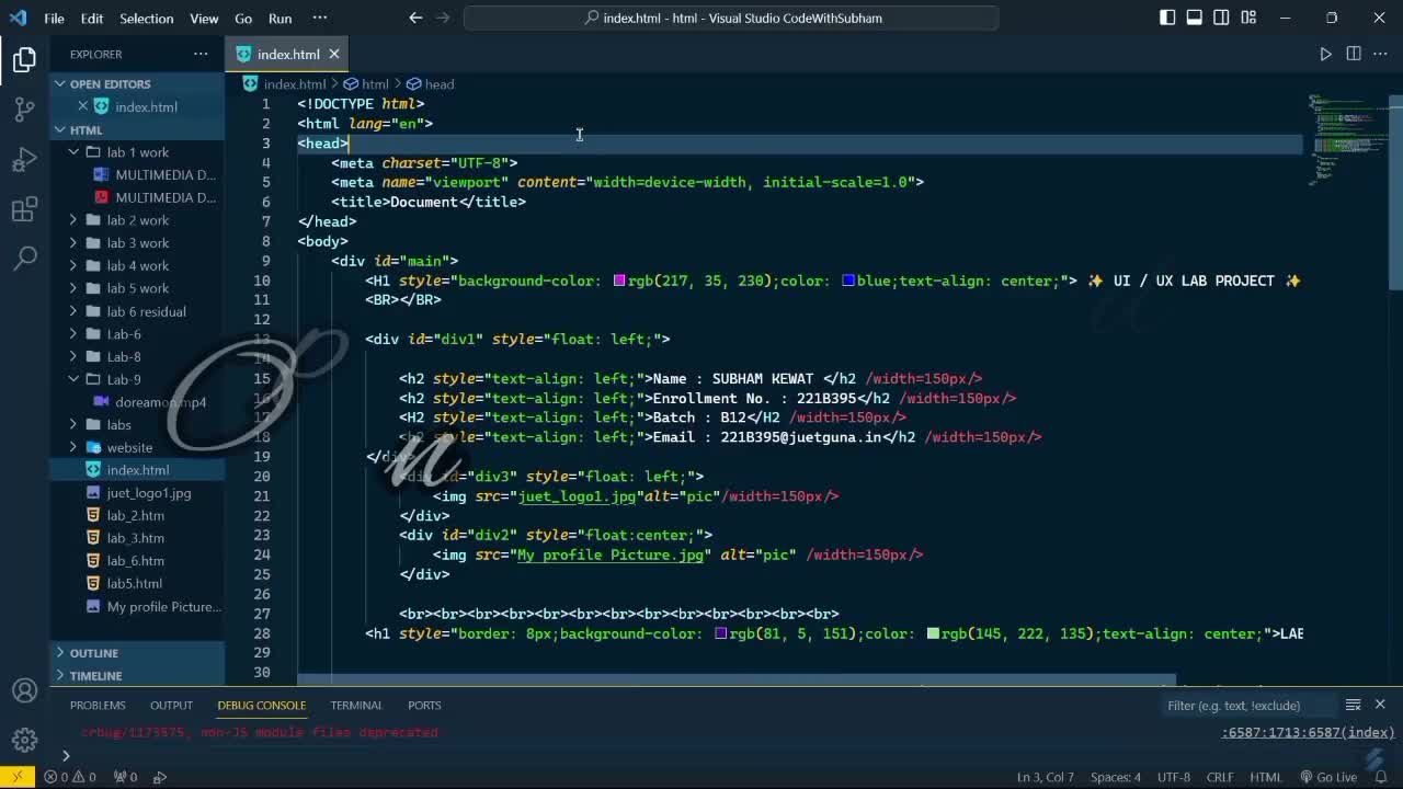 Subham Kewat on LinkedIn: #html #webdevelopment #codingjourney # ... Subham Kewat on LinkedIn: #html #webdevelopment #codingjourney # ...