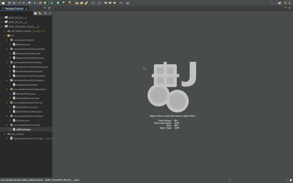 Harshit Arya on LinkedIn: #jdbc #java #project Harshit Arya on LinkedIn: #jdbc #java #project