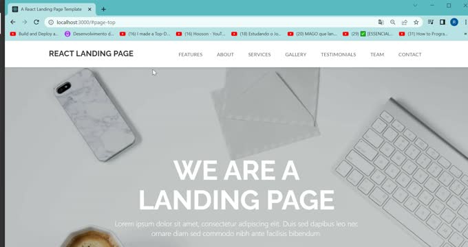 Renan Galdino on LinkedIn: #reactjs #landingpage #html5 #css #bootstrap ... Renan Galdino on LinkedIn: #reactjs #landingpage #html5 #css #bootstrap ...
