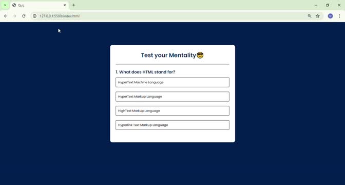 Nimra Asif on LinkedIn: #javascript #quiz #quizproject #javascript # ... Nimra Asif on LinkedIn: #javascript #quiz #quizproject #javascript # ...