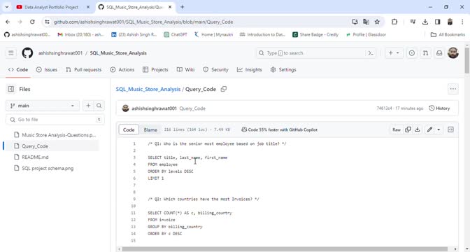 Successfully completed my SQL project! SQL for Analysis. | Ashish Singh ... Successfully completed my SQL project! SQL for Analysis. | Ashish Singh ...