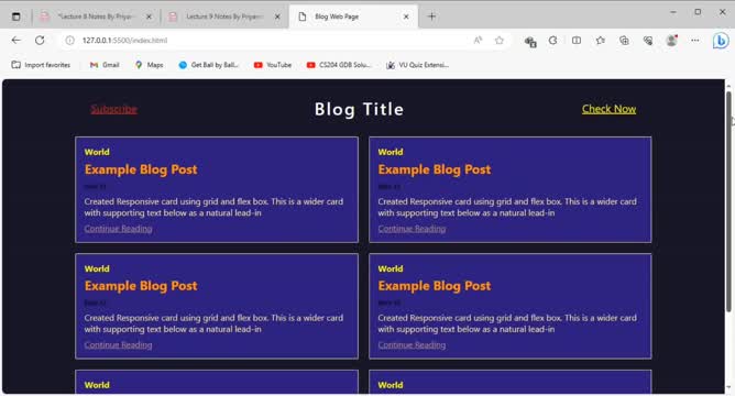 Muhammad Muneeb Javaid on LinkedIn: #html5 #css3 #responsivedesign # ... Muhammad Muneeb Javaid on LinkedIn: #html5 #css3 #responsivedesign # ...