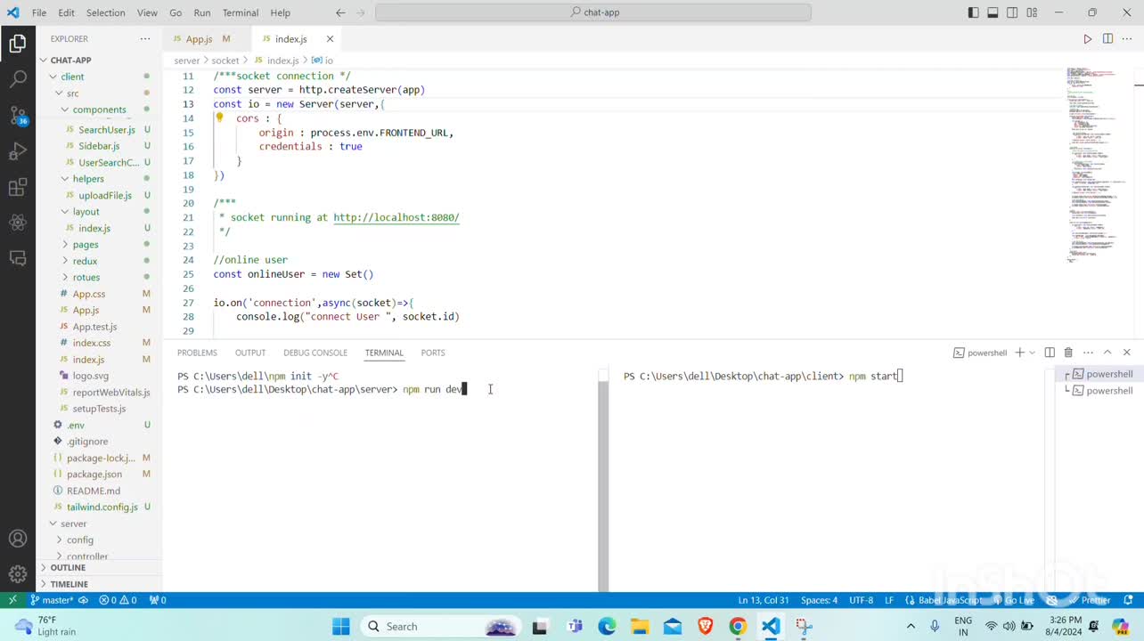 Minakshi Singh on LinkedIn: #react #nodejs #mongodb #socketio #express ... Minakshi Singh on LinkedIn: #react #nodejs #mongodb #socketio #express ...