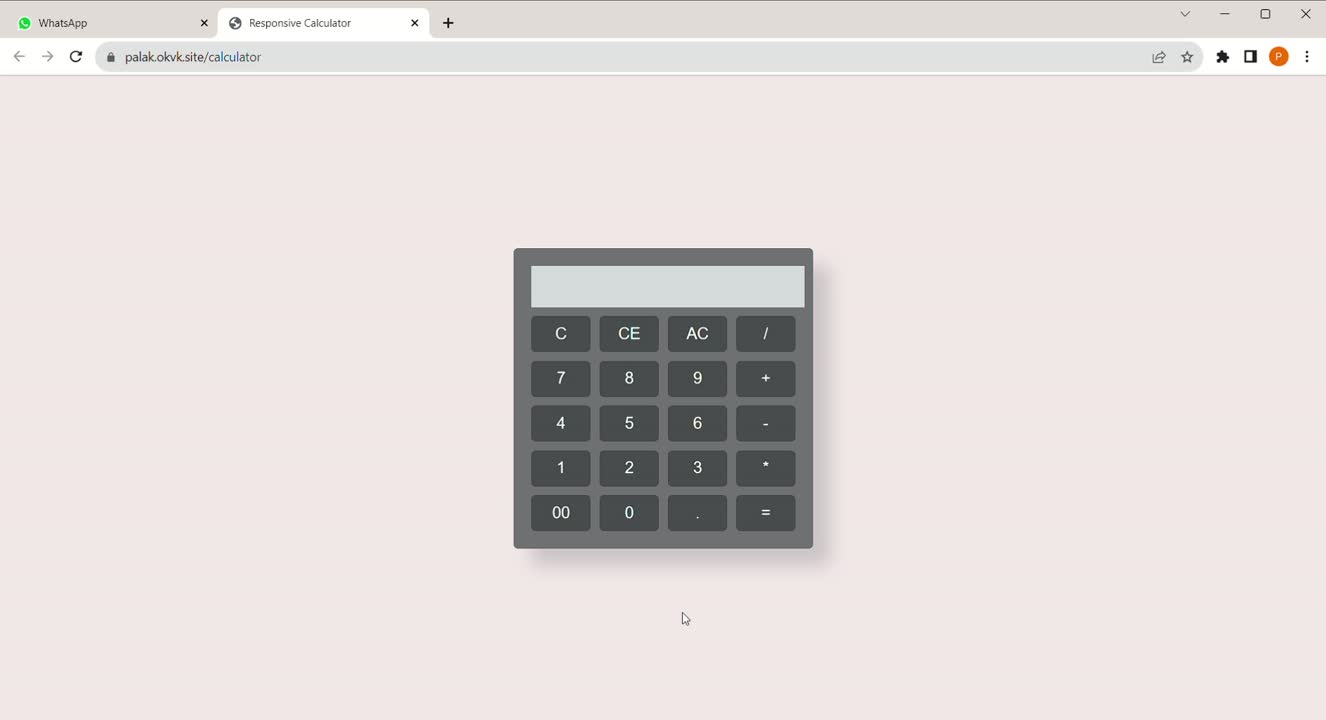Palak Kumawat on LinkedIn: CodSoft online Calculator using html CSS and ... Palak Kumawat on LinkedIn: CodSoft online Calculator using html CSS and ...