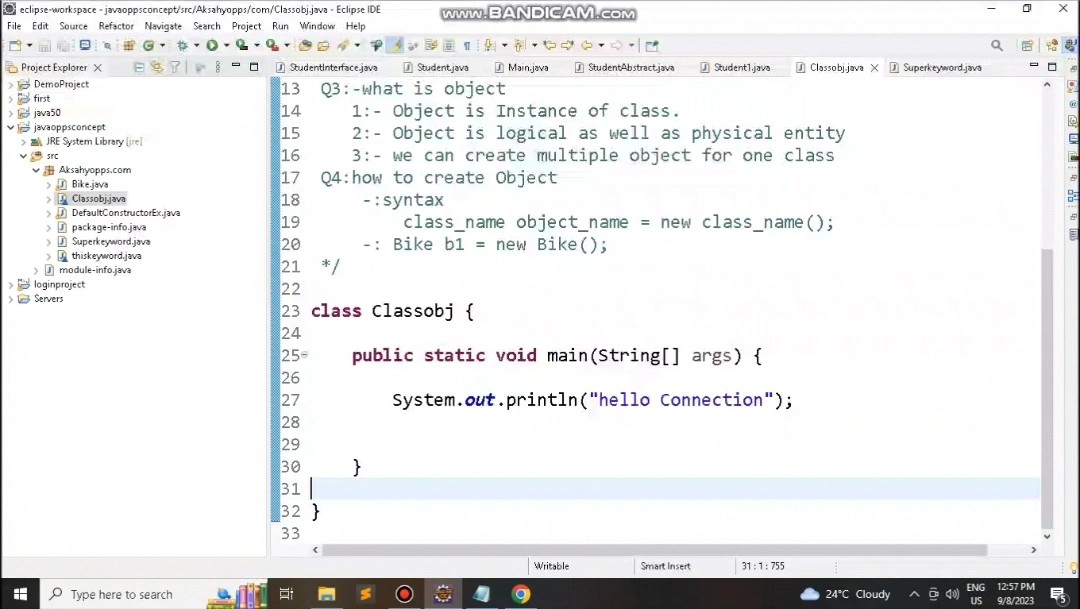 Akshay Sarsamkar on LinkedIn: #helloconncetions #java #javaprogramming ... Akshay Sarsamkar on LinkedIn: #helloconncetions #java #javaprogramming ...