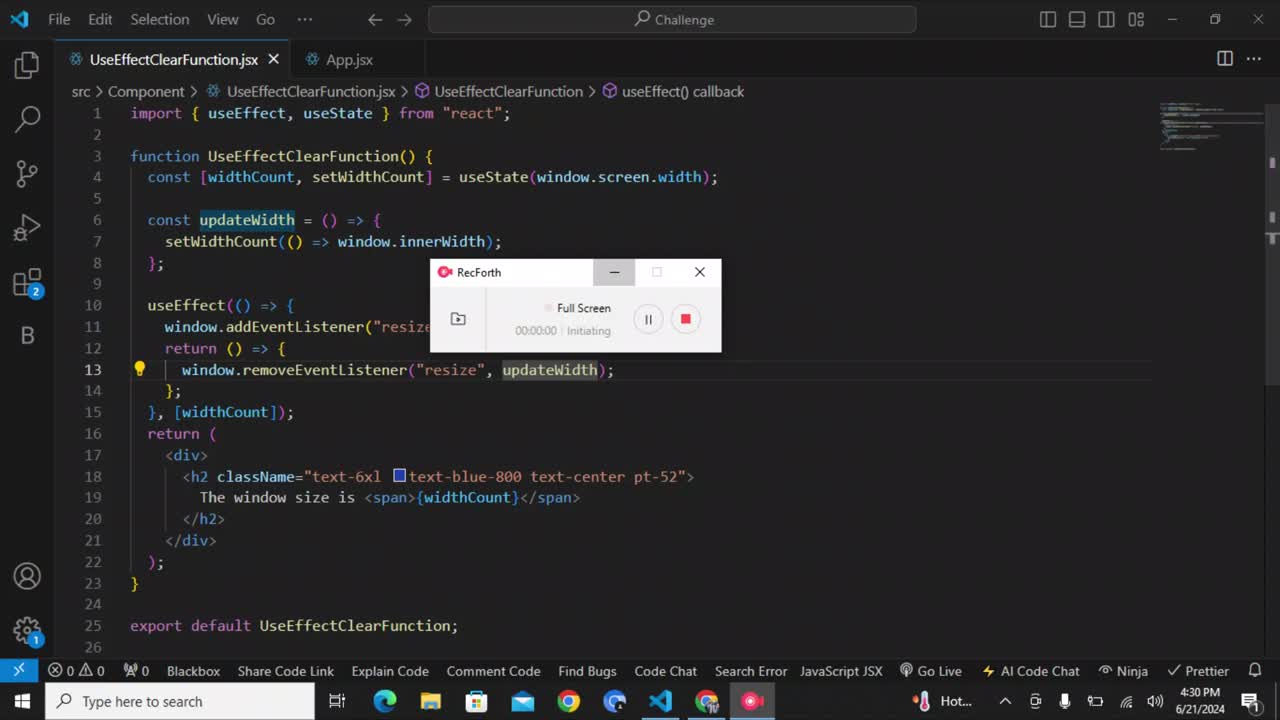 Huzaifa Irshad on LinkedIn: #react #hooks #learning Huzaifa Irshad on LinkedIn: #react #hooks #learning