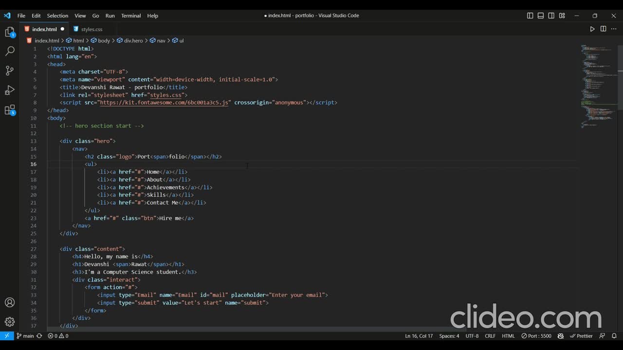 Devanshi Rawat on LinkedIn: #portfolioproject #html #css # ... Devanshi Rawat on LinkedIn: #portfolioproject #html #css # ...