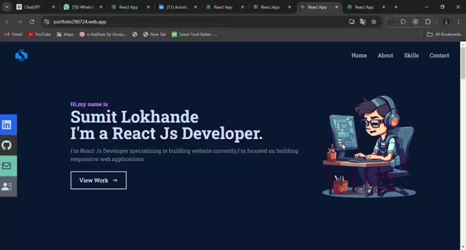 Sumit Lokhande on LinkedIn: #frontenddeveloper #reactjs #webdevelopment ... Sumit Lokhande on LinkedIn: #frontenddeveloper #reactjs #webdevelopment ...