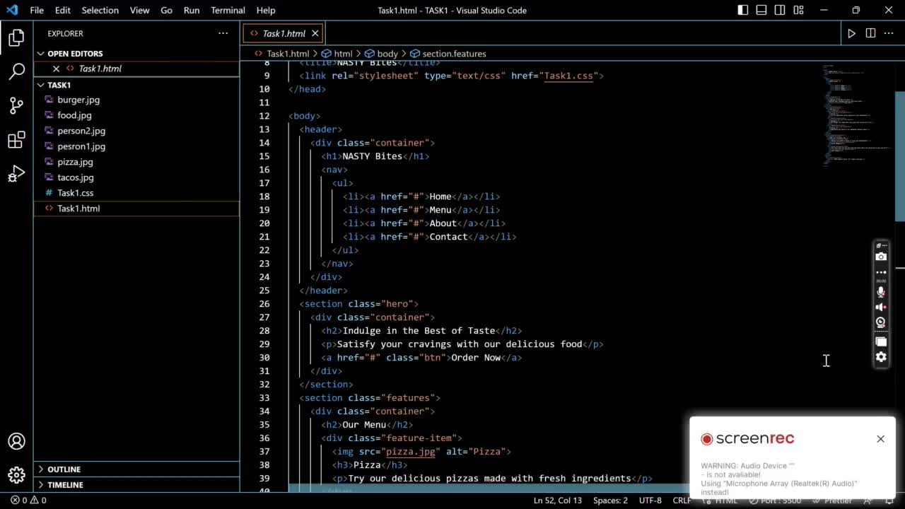 Rohit Deshpande on LinkedIn: #task1 #github #css #webdevelopment # ... Rohit Deshpande on LinkedIn: #task1 #github #css #webdevelopment # ...