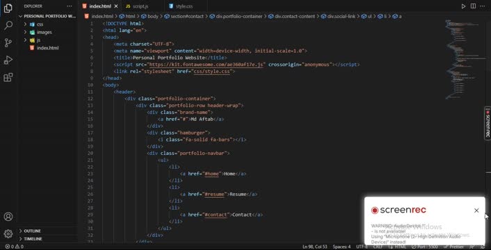 Md Aftab on LinkedIn: #html #css #javascript Md Aftab on LinkedIn: #html #css #javascript