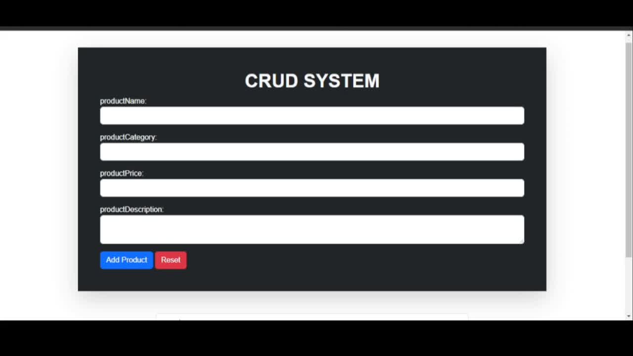 Mahmoud Mohamed on LinkedIn: A simple CRUD System using html, css and Js Mahmoud Mohamed on LinkedIn: A simple CRUD System using html, css and Js