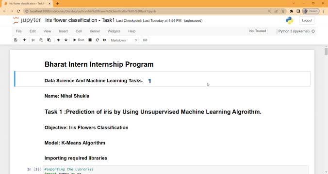 Nihal Shukla on LinkedIn: #task1 #github #intership #machinelearning # ... Nihal Shukla on LinkedIn: #task1 #github #intership #machinelearning # ...