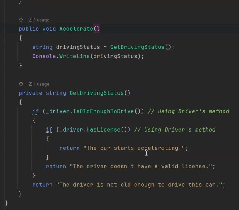 Kristijan Kralj on LinkedIn: Instead of: → Having a method stuck in the ... Kristijan Kralj on LinkedIn: Instead of: → Having a method stuck in the ...
