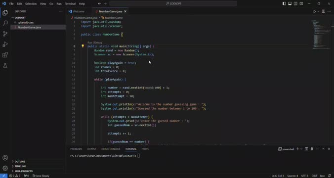 Mayur Dongare on LinkedIn: #java #programming #internship #codsoft # ... Mayur Dongare on LinkedIn: #java #programming #internship #codsoft # ...