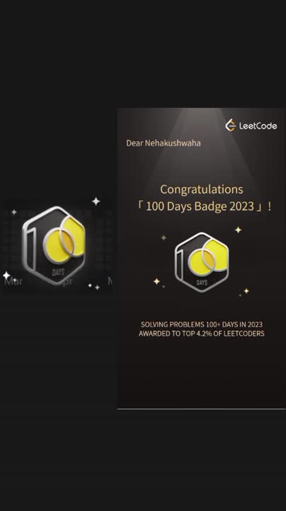 NEHA KUSHWAHA on LinkedIn: #connections #leetcodejava #codingjourney # ... NEHA KUSHWAHA on LinkedIn: #connections #leetcodejava #codingjourney # ...